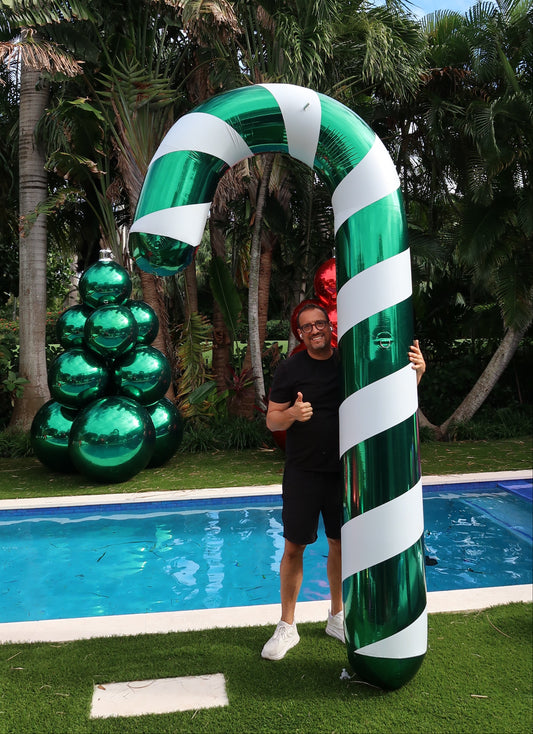 Big Shiny Candy Canes