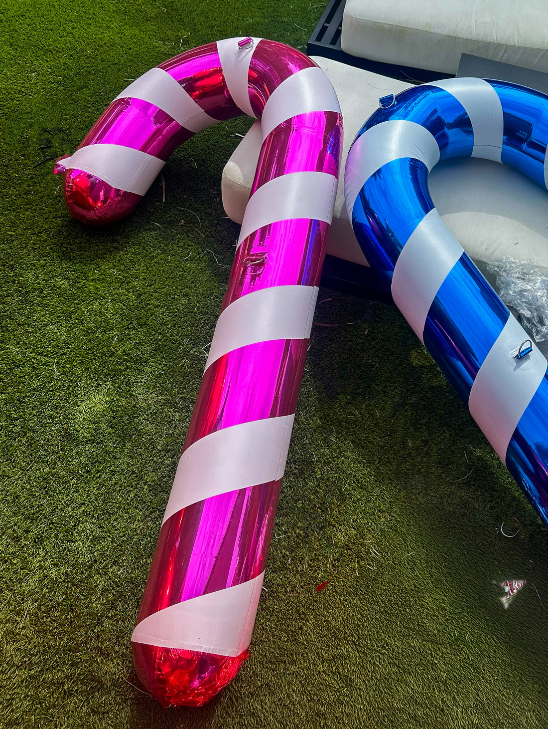 Big Shiny Candy Canes