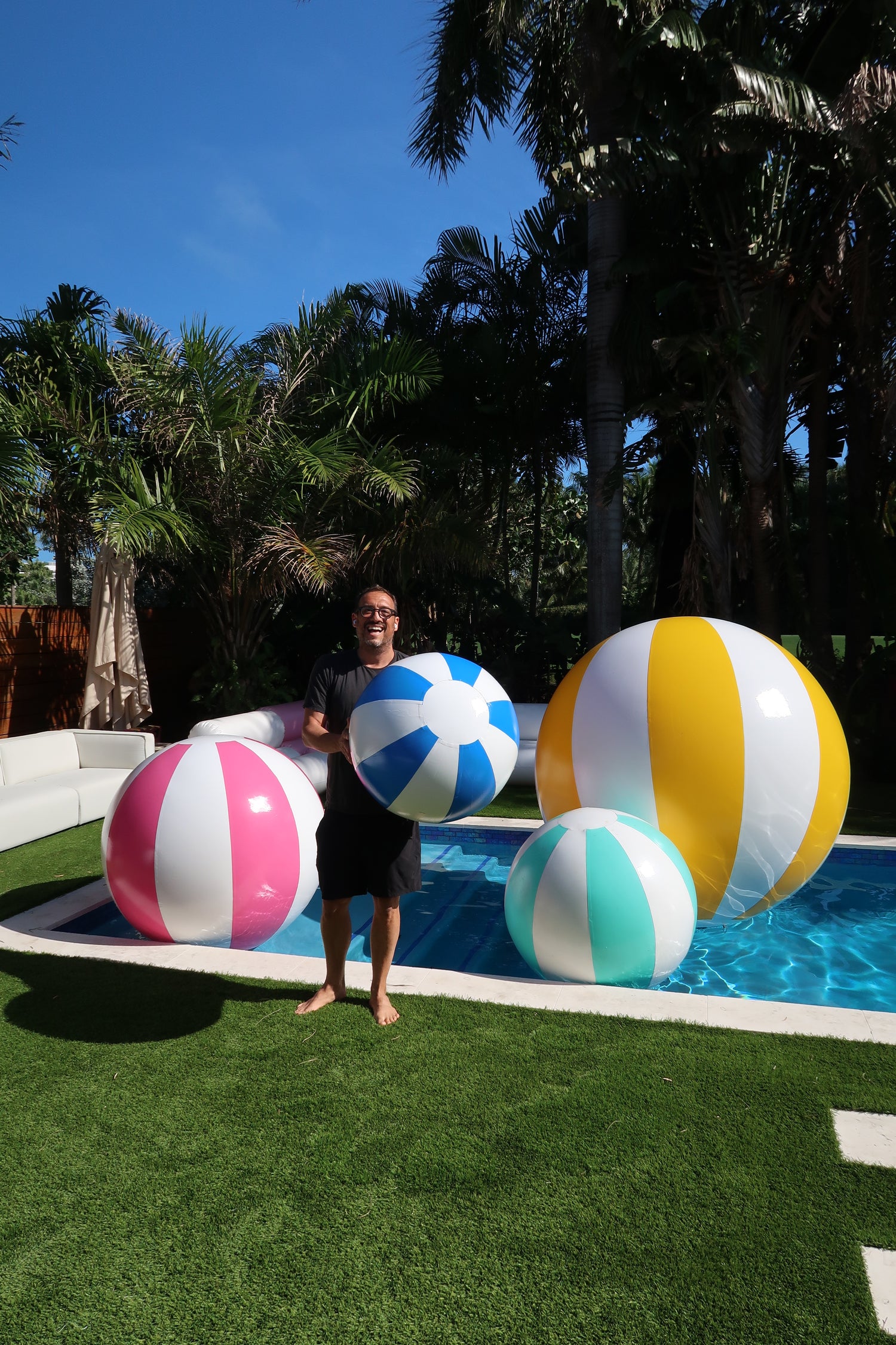 Big Shiny Inflatable Balls