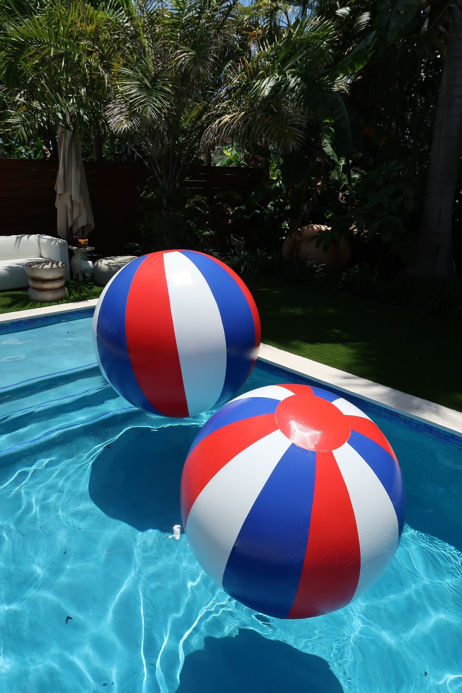 Oversized Customizable Big Beach Balls - choose color & size