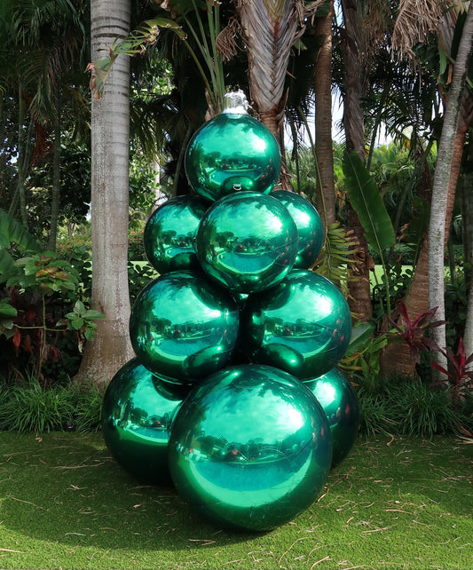 New! Big Shiny Ball Christmas Tree