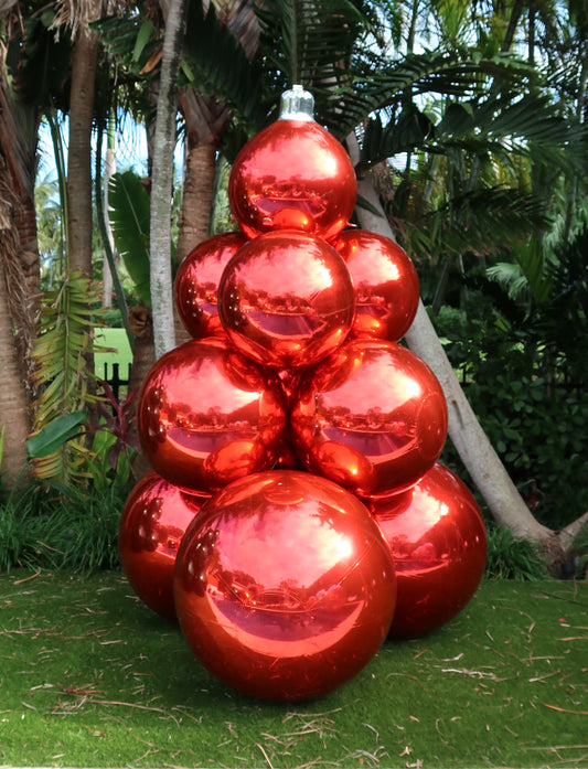 New! Big Shiny Ball Christmas Tree