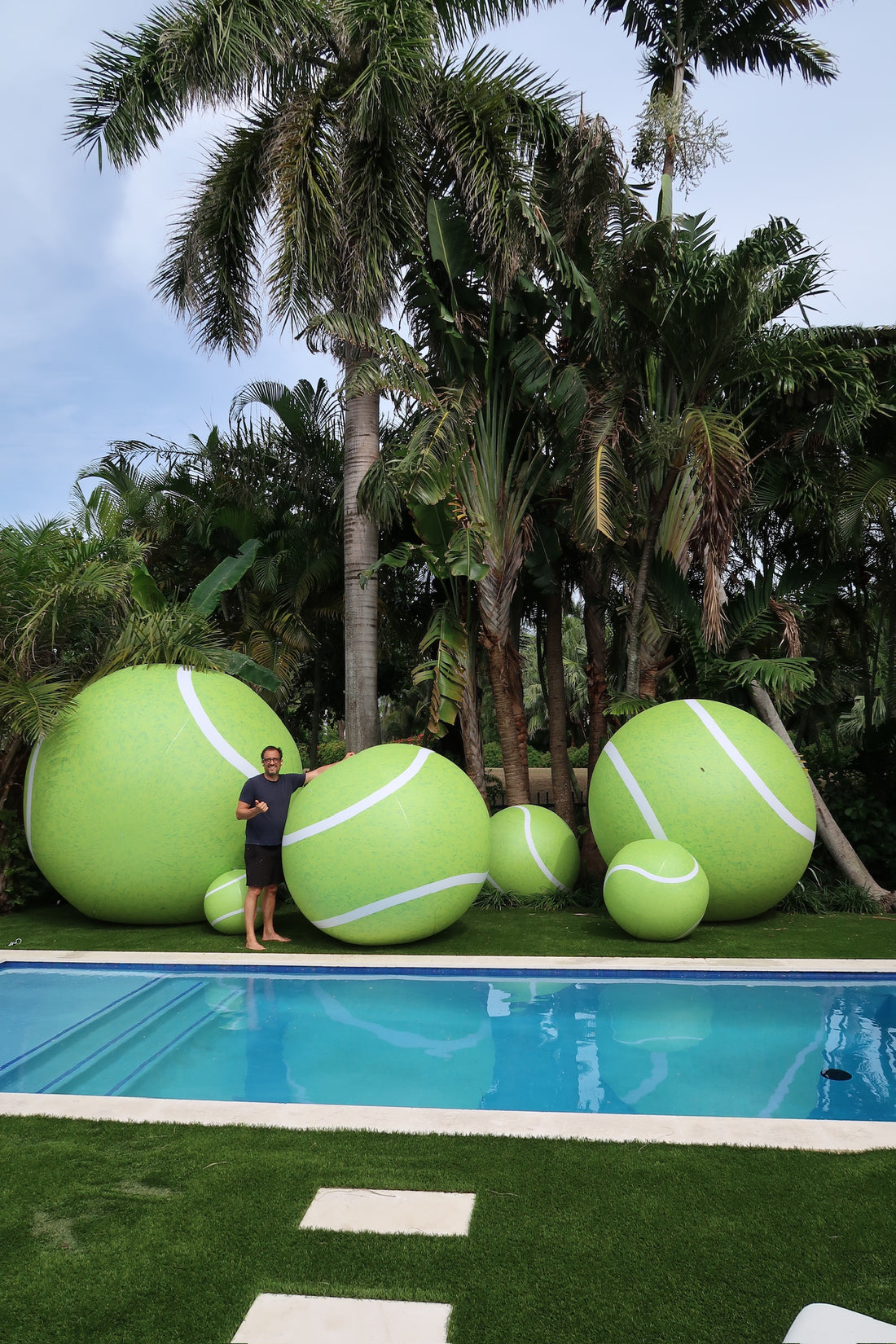 Big Shiny Inflatable Balls