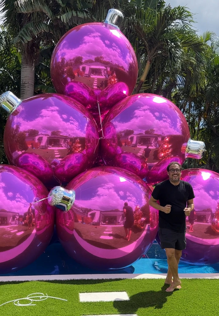 10 Ornament Pyramid - choose color & size