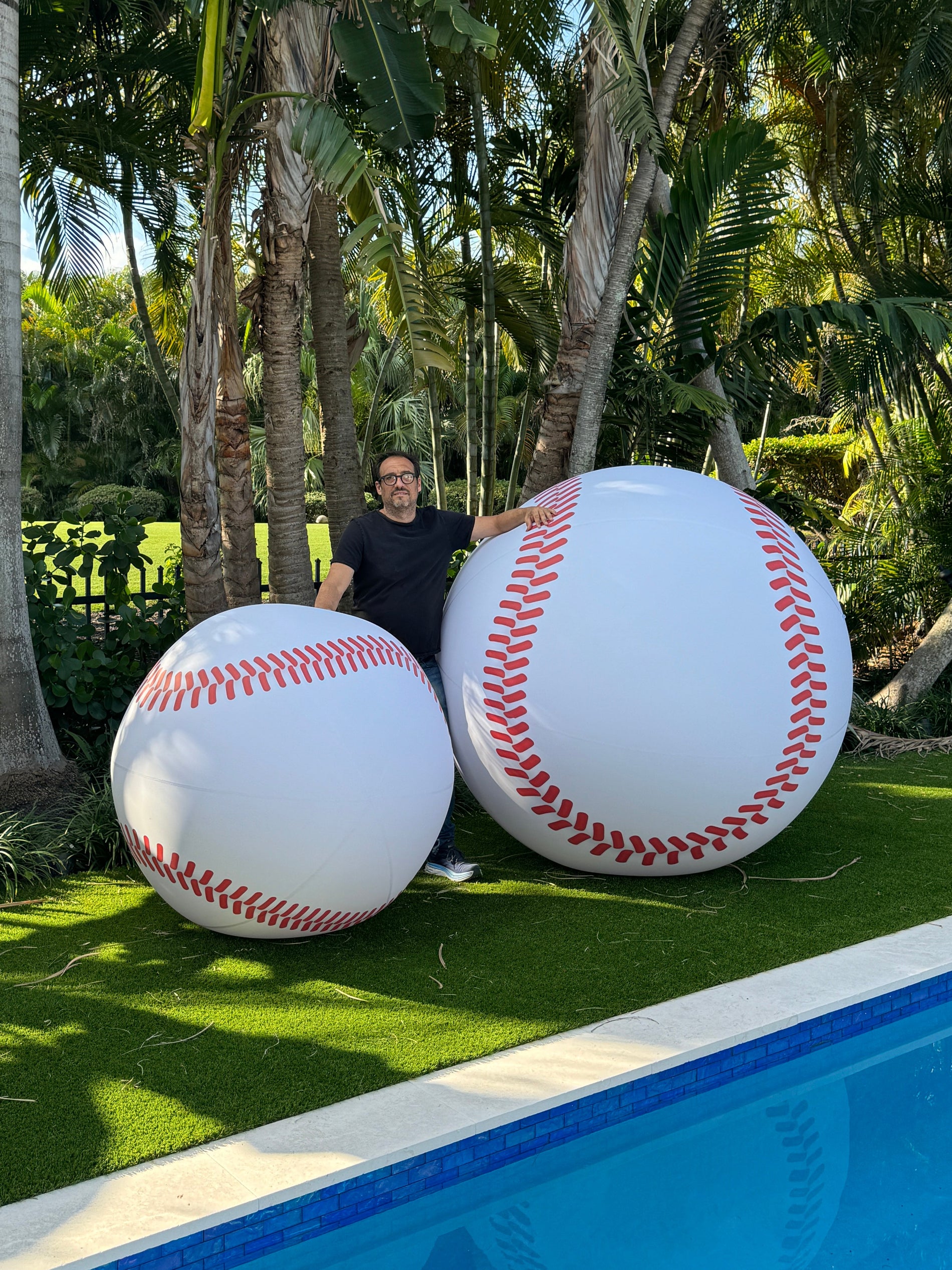 Big Shiny Inflatable Balls