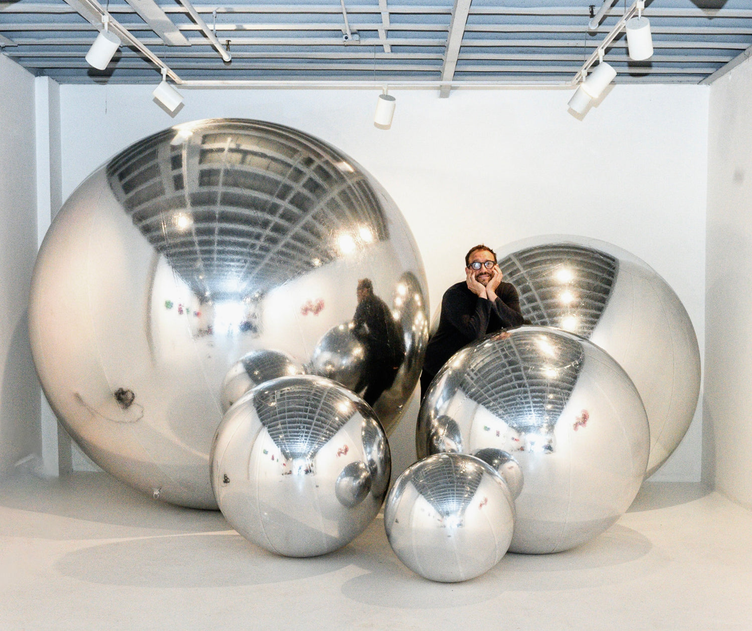Big Shiny Inflatable Balls