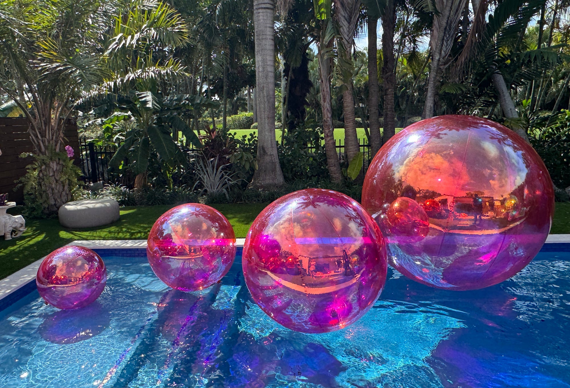 Big Shiny Inflatable Balls