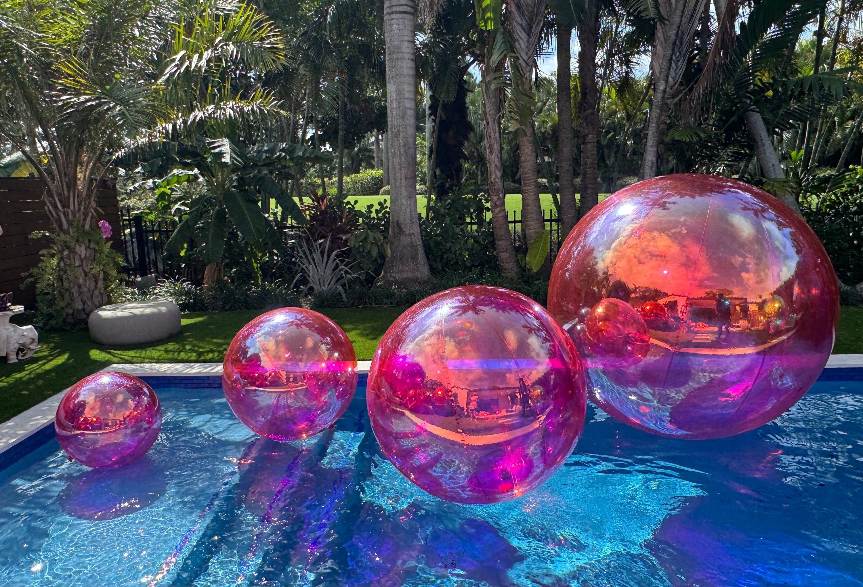Big Shiny Inflatable Balls