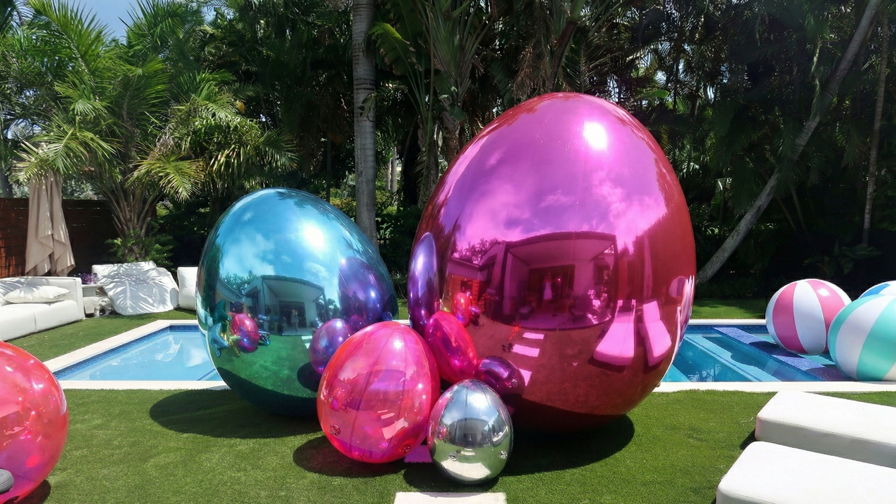 Big Shiny Eggs - Choose Color & Size