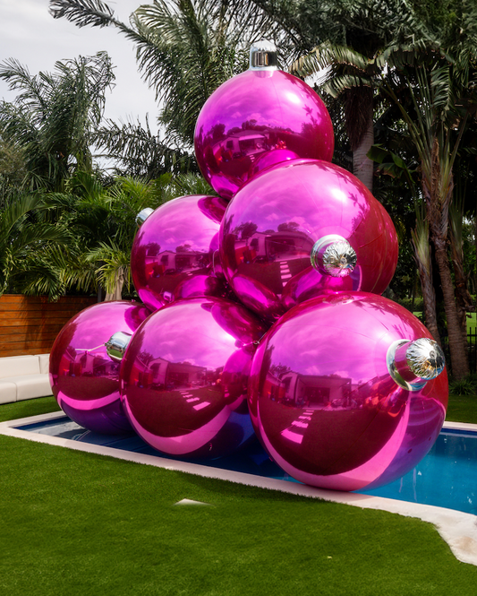 Big Shiny Ornament - choose color & size